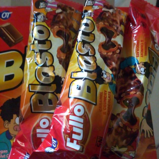 Jual Fullo blasto caramel & crunchy chocolate | Shopee Indonesia