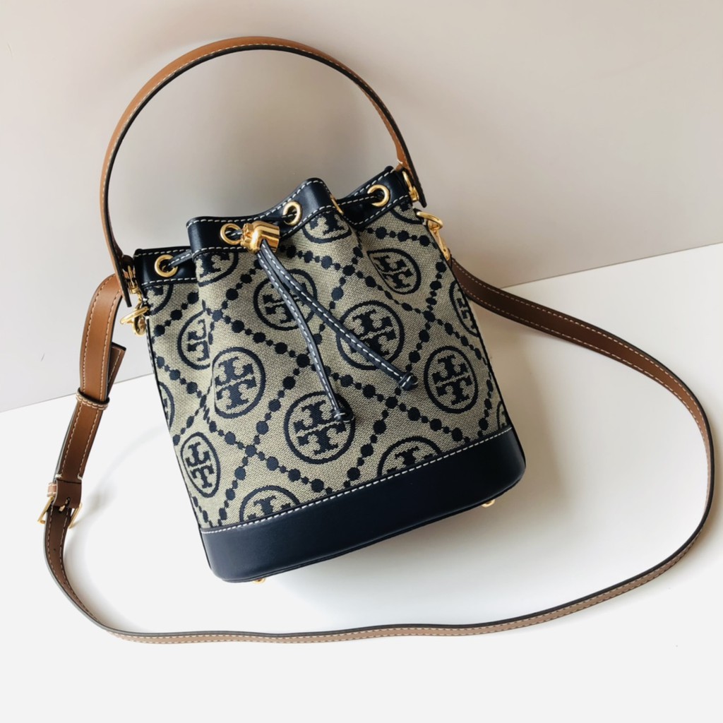 Jual Authentic Tory Burch Original TB 79487 T Monogram Bucket Bag ...