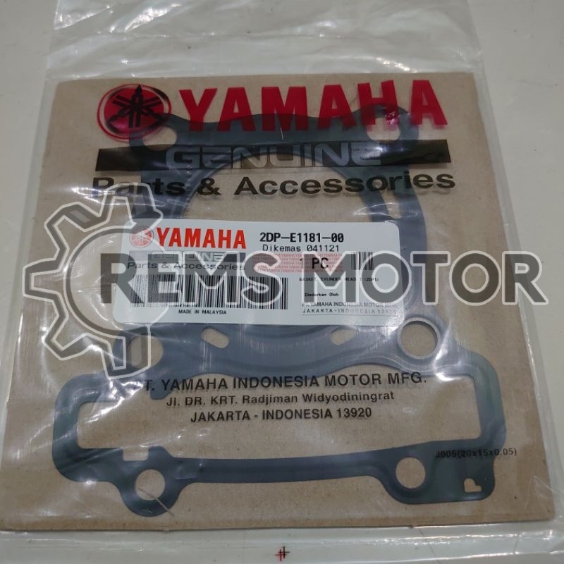 Jual PACKING HEAD NMAX AEROX R15 V2 V3 VVA ORIGINAL YAMAHA PAKING BLOK ...