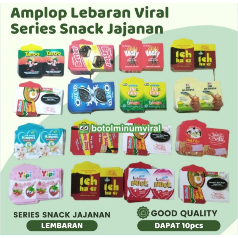 Jual Amplop lebaran unik/angpou idul fitri per 1pack isi 10pcs | Shopee ...