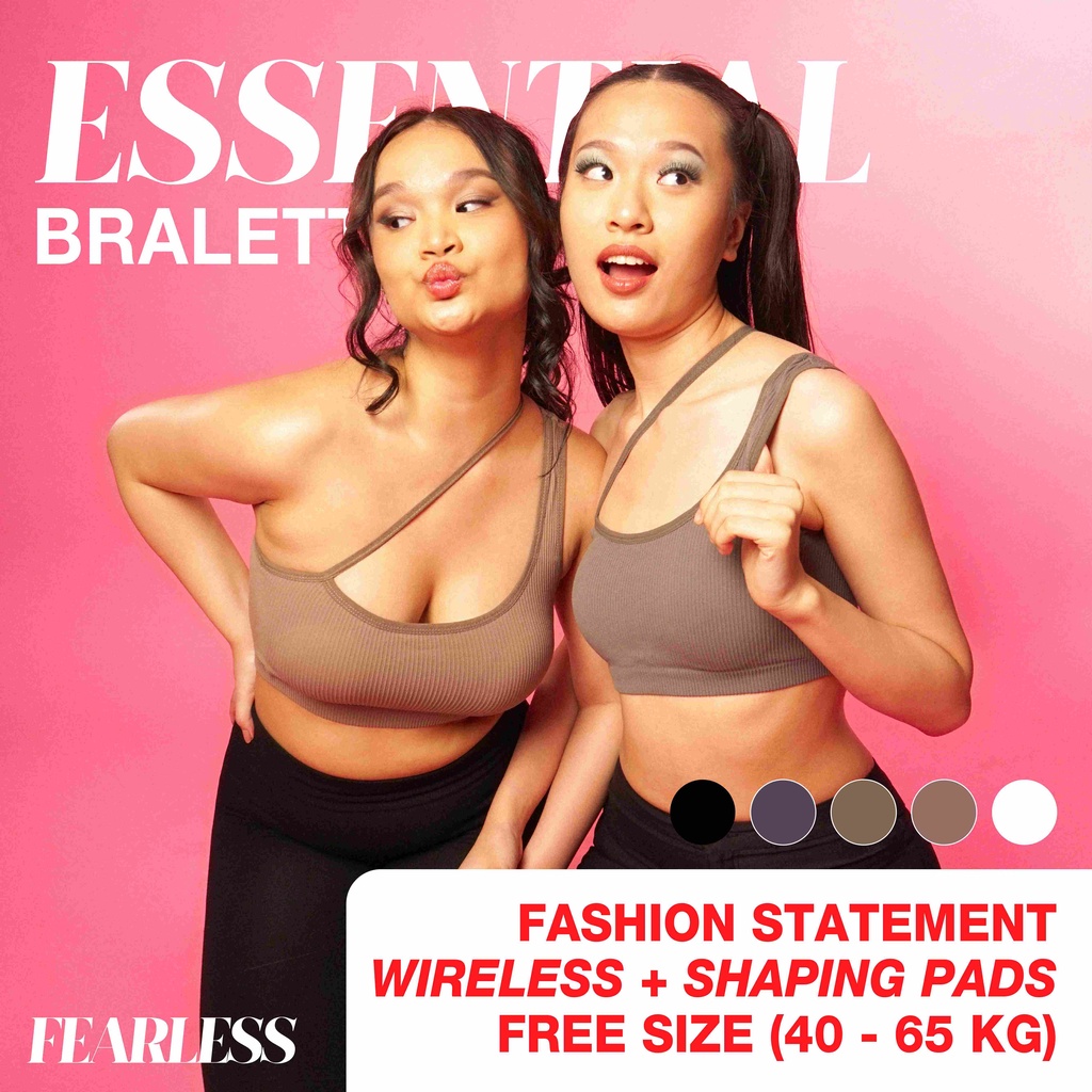 Jual FEARLESS - Essential Bralette | Shopee Indonesia