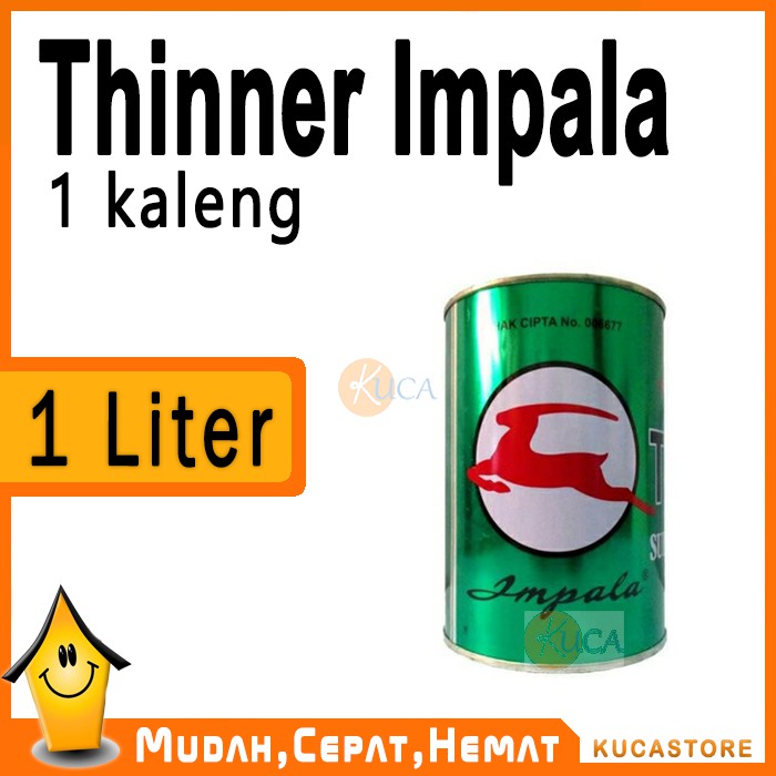 Jual Thinner Impala Pengencet Cat 1 kg | Shopee Indonesia