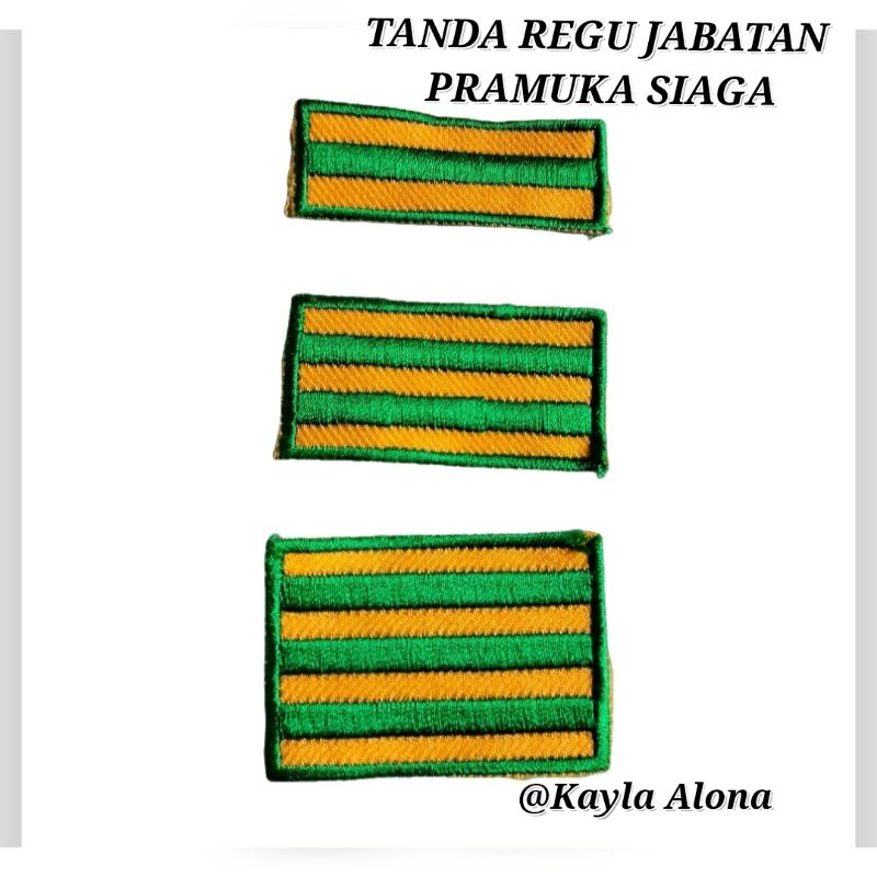 Jual BET / BADGE TANDA REGU JABATAN PRAMUKA SIAGA ( BORDIL ) | Shopee ...
