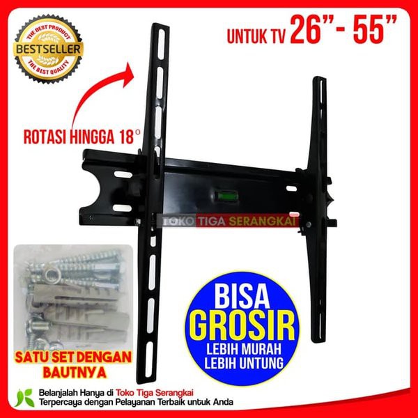 Jual Penawaranspesial GSMA Bracket TV LED LCD 26-55 inch - Breket TV Braket TV Berkualitas ...