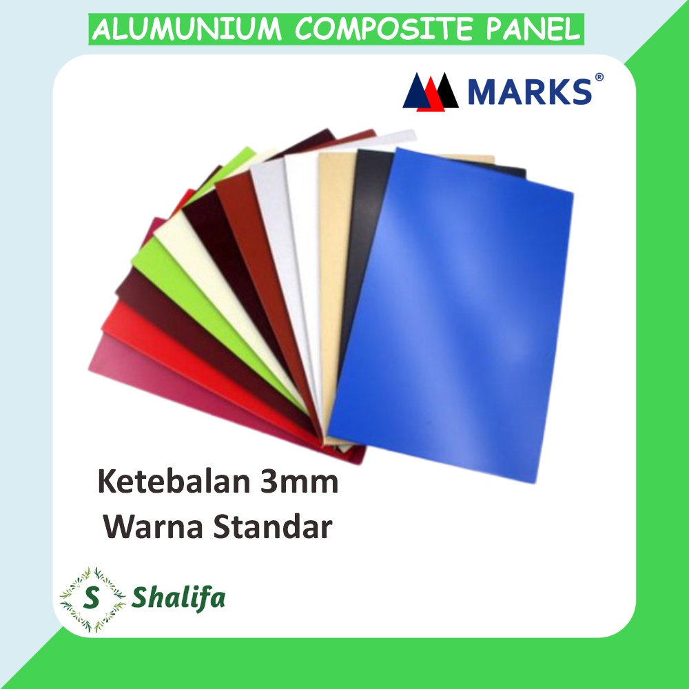 Jual MARKS SEVEN ACP 3mm - Alumunium Composite Panel 3 mm Warna Standar ...
