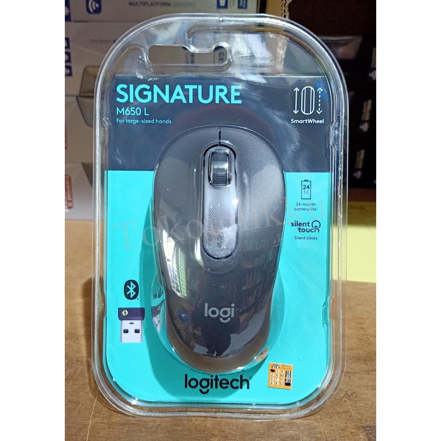 Jual Logitech Signature M650L / M 650 L Wireless Mouse | Shopee Indonesia