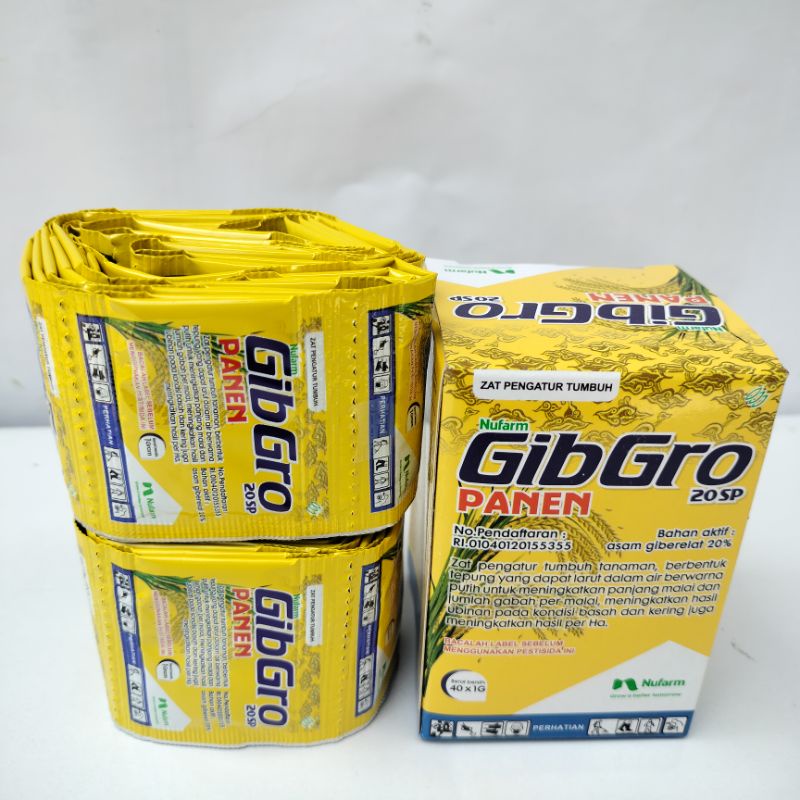 Jual Gibgro /Gibro panen 20sp ( 1 kotak isi 40 bungkus ) | Shopee Indonesia