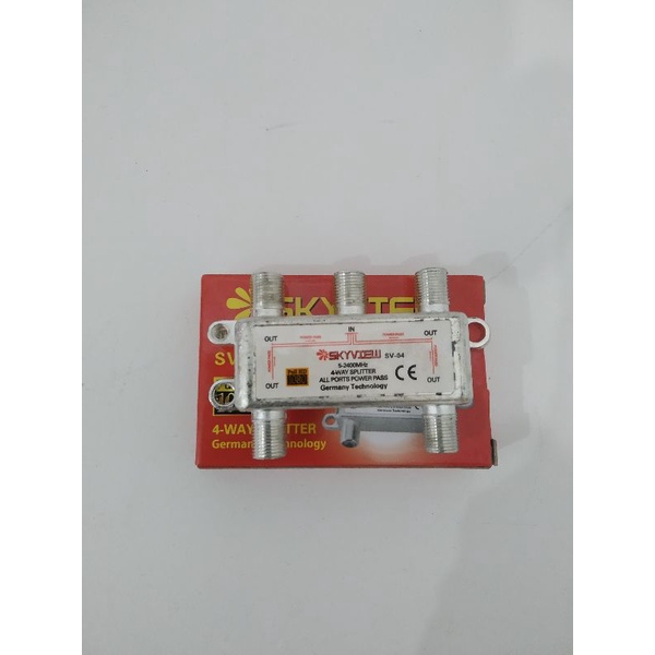 Jual Skyview splitter 4 GS01-04 way | Shopee Indonesia