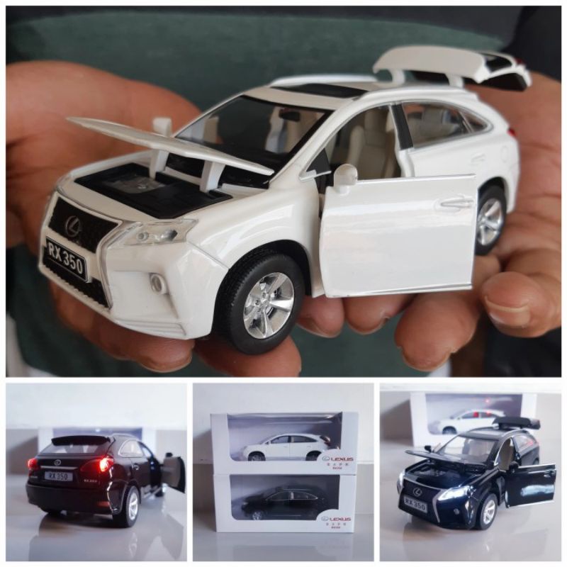 Jual Diecast Mobil Lexus RX350 1:32 Alloy Miniatur SUV Pullback Roda ...