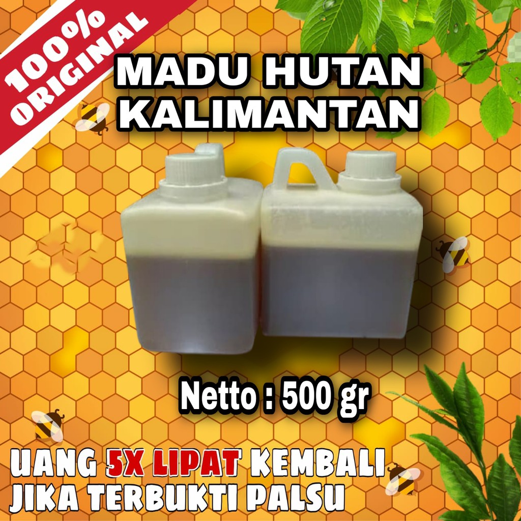 Jual Madu Asli - Madu hutan kalimantan 500gr 100% Original UJI ...