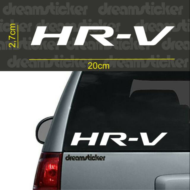 Jual Sticker Stiker Mobil Honda HRV | Shopee Indonesia