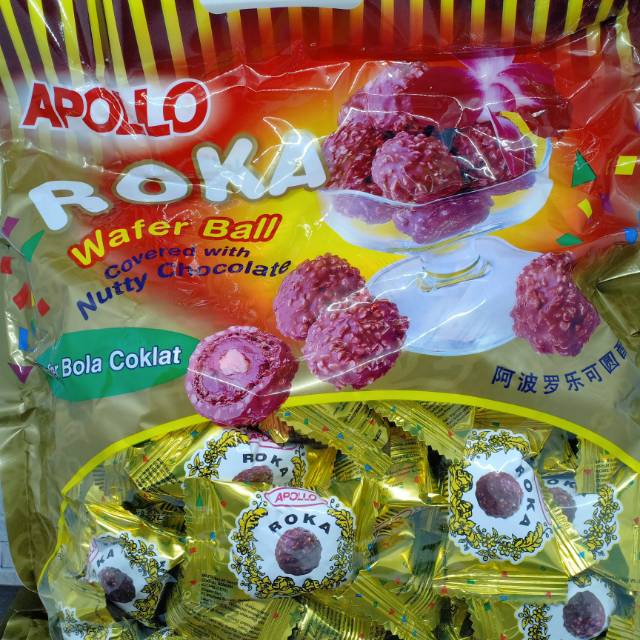 Jual APOLLO ROKA CHOCOLATE isi 80pcs | Shopee Indonesia