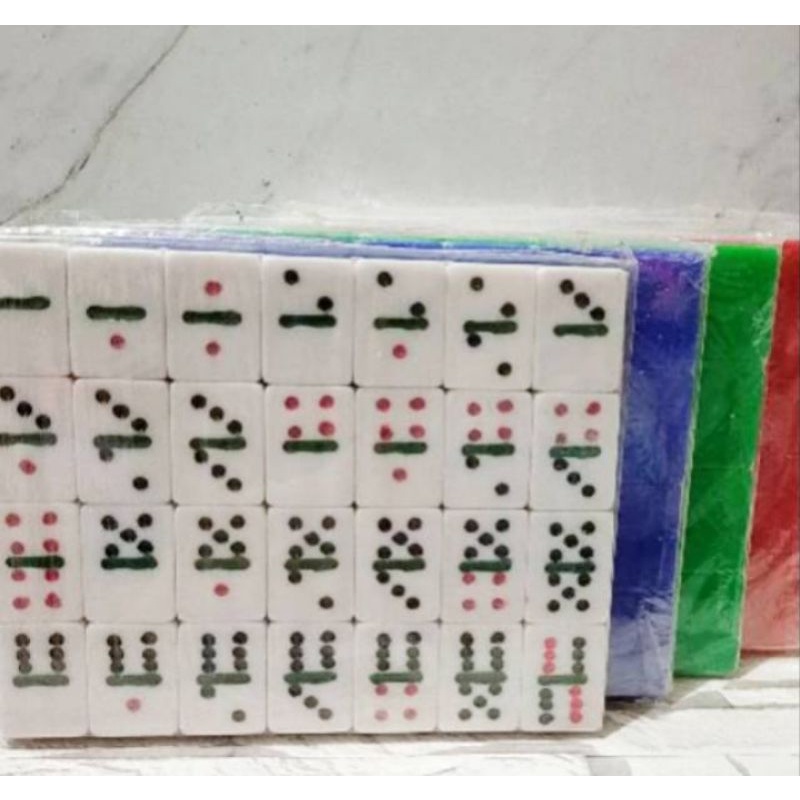 Jual Domino Batu Tebal Gaplek Gaple Batu Domino | Shopee Indonesia