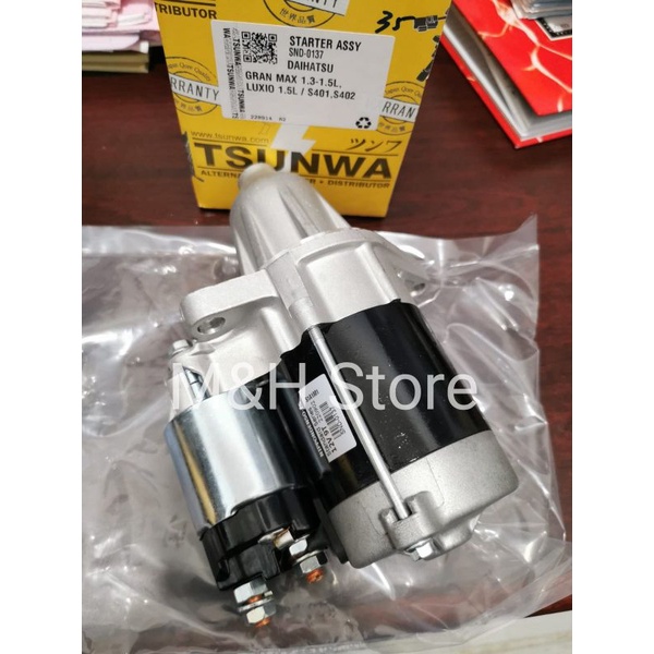 Jual Dinamo starter komplit grandmax luxio 1300cc 1500cc | Shopee Indonesia