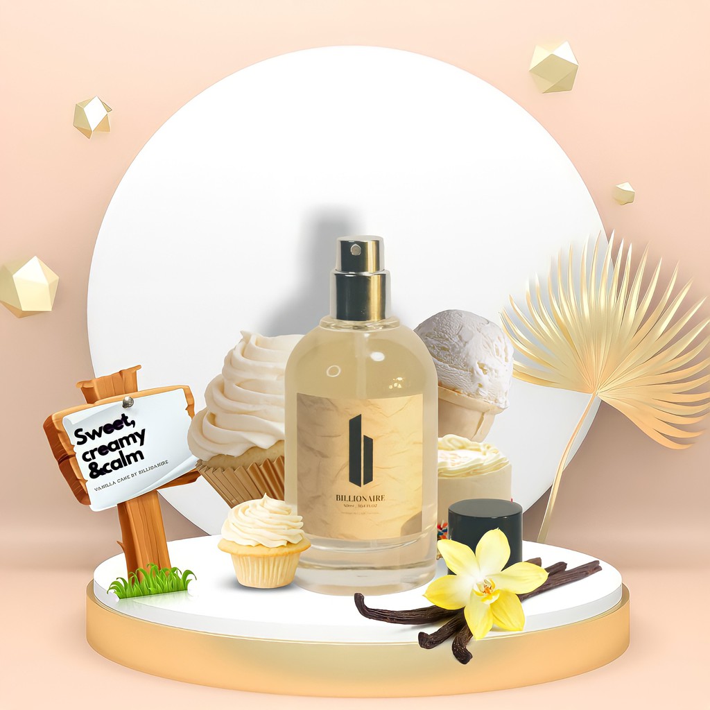 Jual Vanilla cake parfum by BILLIONAIRE 50 ml | Eau de Perfume | Parfum ...