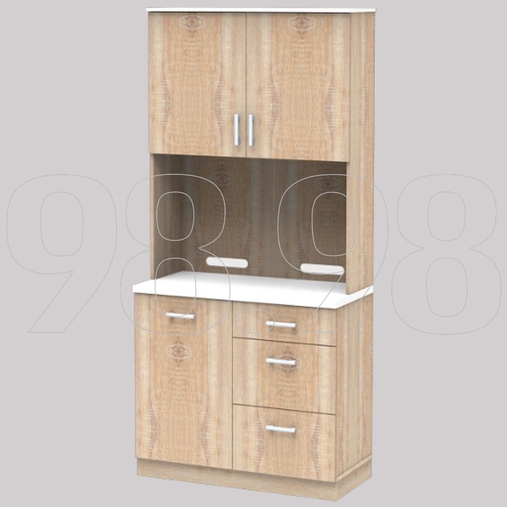 Jual TOPPAN Lemari Sayur 2 Pintu - Rak Dapur Minimalis - Pirlo Kitchen ...