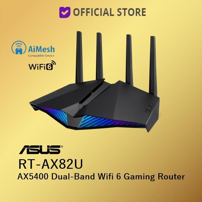 Jual ASUS RT-AX82U AX5400 WiFi 6 With AiMesh AX 5400 WIFI6 Wireless ...
