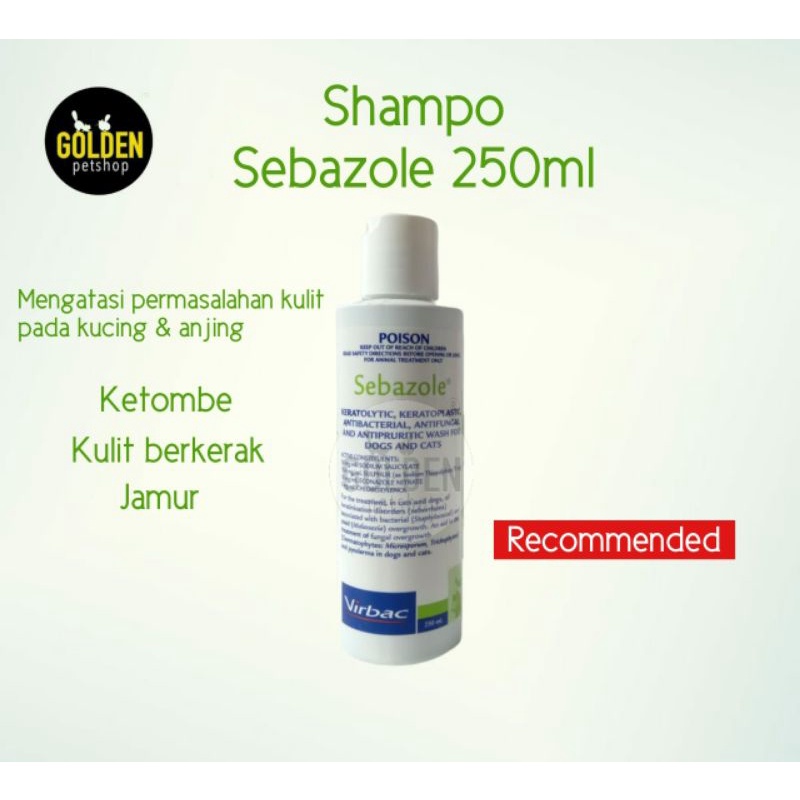 Jual Shampo Sebazole 250 ml (Shampo Jamur Kucing dan Anjing) | Shopee ...