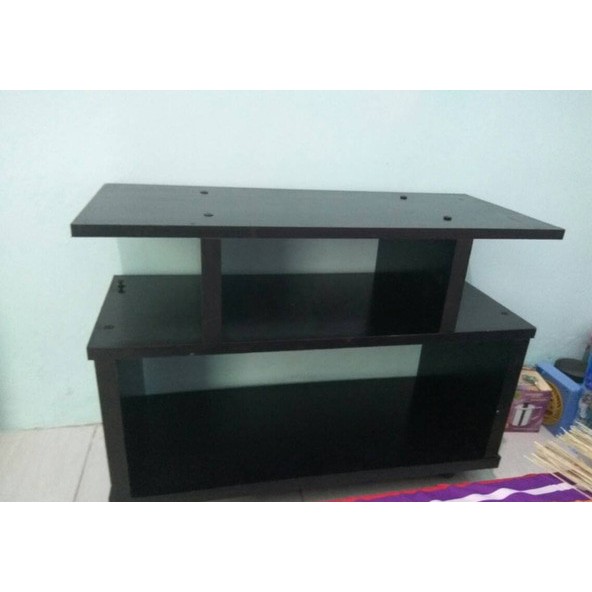 Jual Meja Rak TV LED Minimalis Susun 3 Ada Roda | Shopee Indonesia