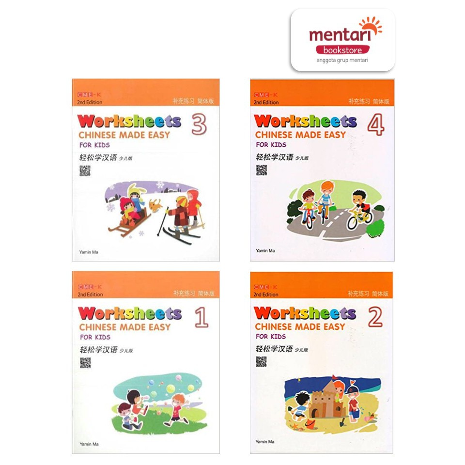 Jual Chinese Made Easy for Kids - Worksheet 2nd Ed | Buku Latihan ...