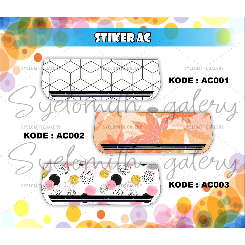 Jual STIKER AC MOTIF ABSTRAK | Shopee Indonesia