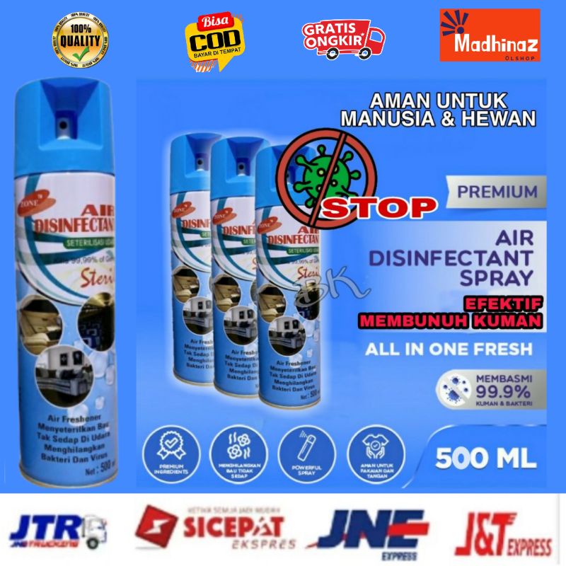 Jual Air disinfektan ukuran jumbo 500 ml pembunuh bakteri/penyegar ...
