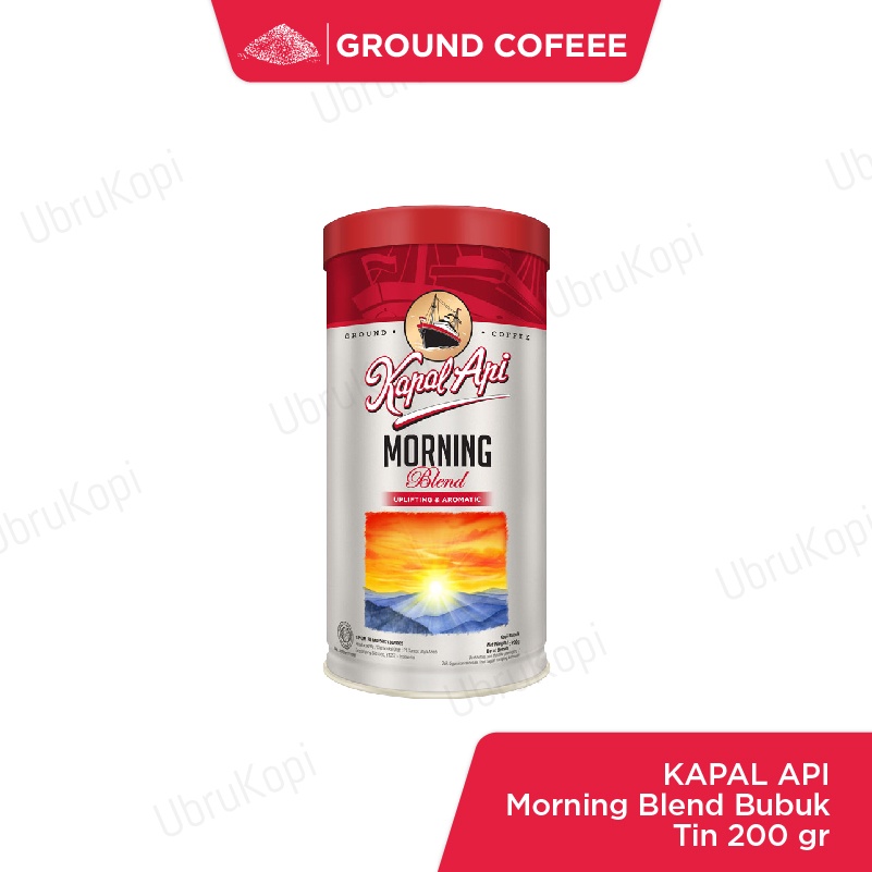 Jual Kapal Api Kopi Morning Blend Bubuk Tin 200gr | Shopee Indonesia