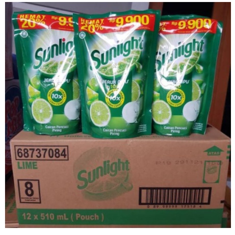 Jual ayushp ️ Sunlight 9900 - 410ml Kemasan Besar | Shopee Indonesia