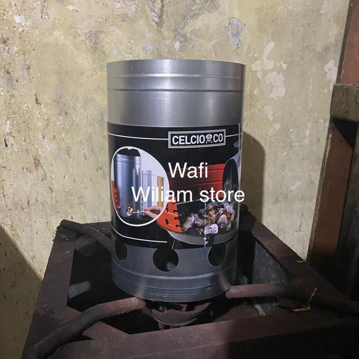 Jual Griller Celcio Co Charcoal Starter Tempat Bakar Arang 27.5X17Cm ...