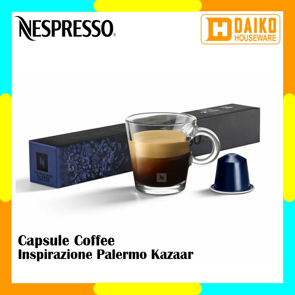 Jual Capsule Nespresso Ispirazione Palermo Kazaar Original Nestle 1 Pack - Nespresso Kazaar ...