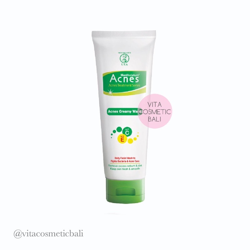 Jual Acnes Creamy Wash Facial Wash Face Sabun Cuci Wajah Muka ...