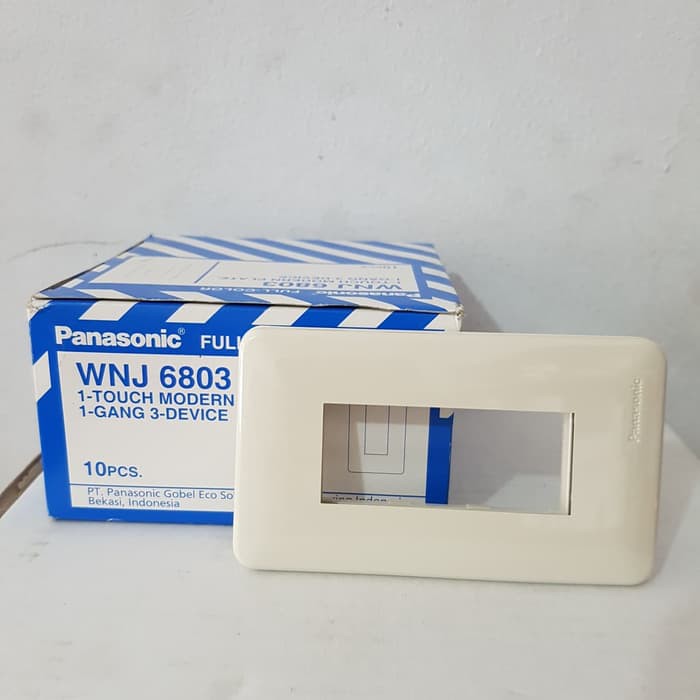 Jual Plat saklar triple panasonic WNJ 6803 | Shopee Indonesia