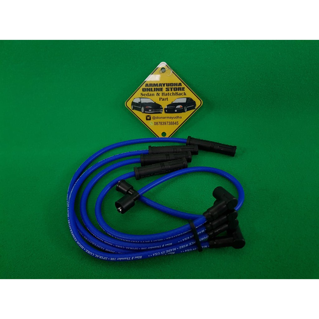Jual kabel busi racing 4 core toyota starlet kotak 1000cc | Shopee ...