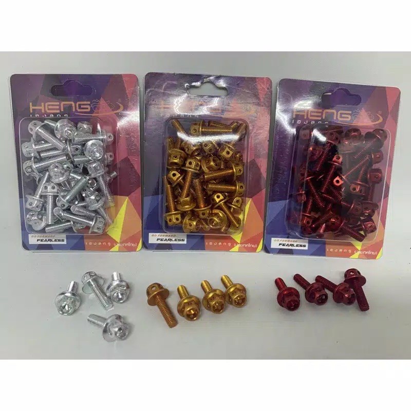 Jual BAUT PROBOLT VISOR BAUT VISOR AEROX SATRIA VIXION NINJA R NINJA RR ...