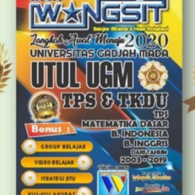 Jual BUKU UTUL UGM TPS DAN TKDU BUKU WANGSIT | Shopee Indonesia