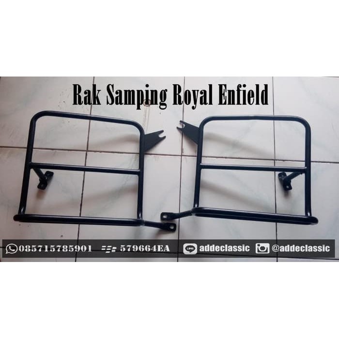 Jual Aksesoris Motor Touring Rak Samping Royal Enfield | Shopee Indonesia