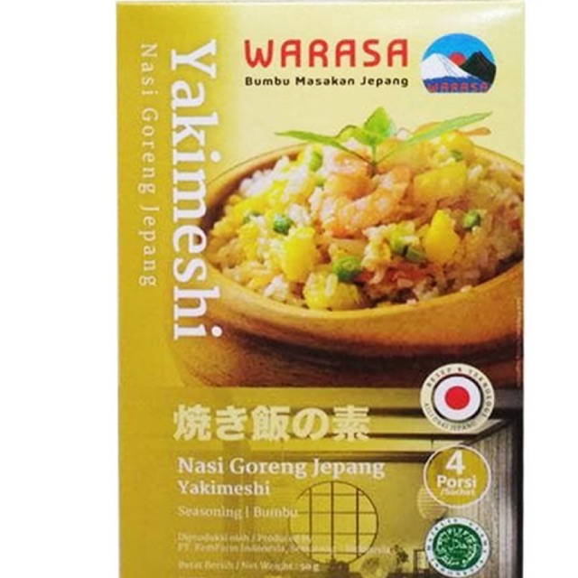 Jual Warasa Yakimeshi Halal / Bumbu Nasi goreng jepang / Nasi goreng ...
