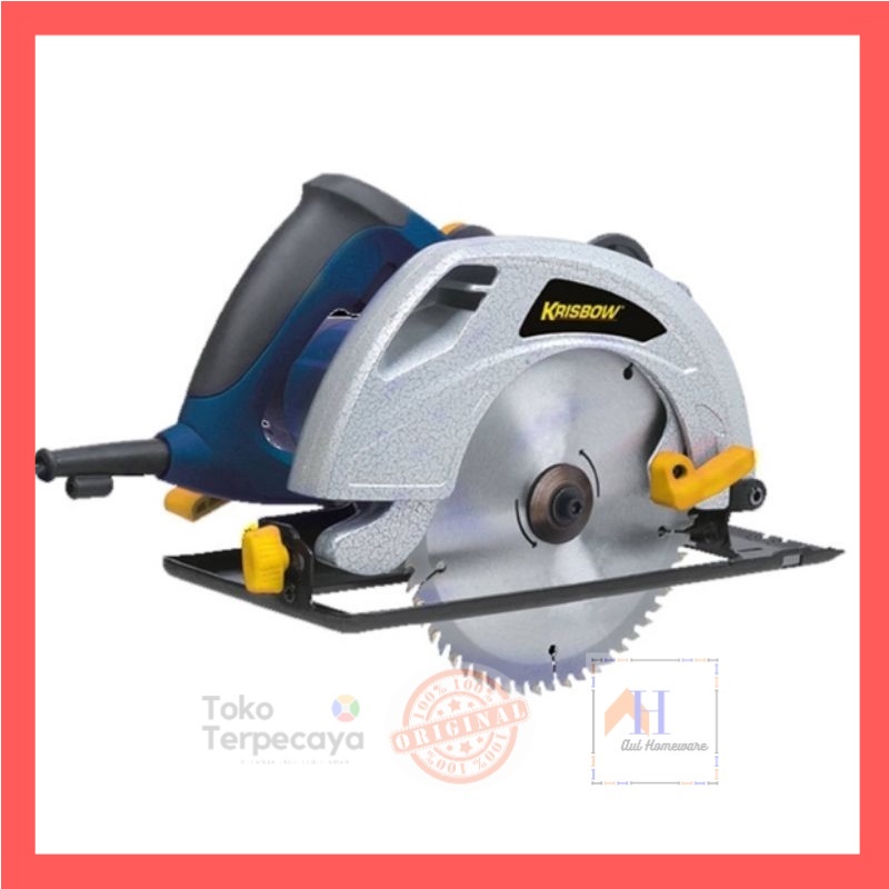 Jual Krisbow Mesin Gergaji Listrik Circular 185mm 1300 Watt Ircs3 ...