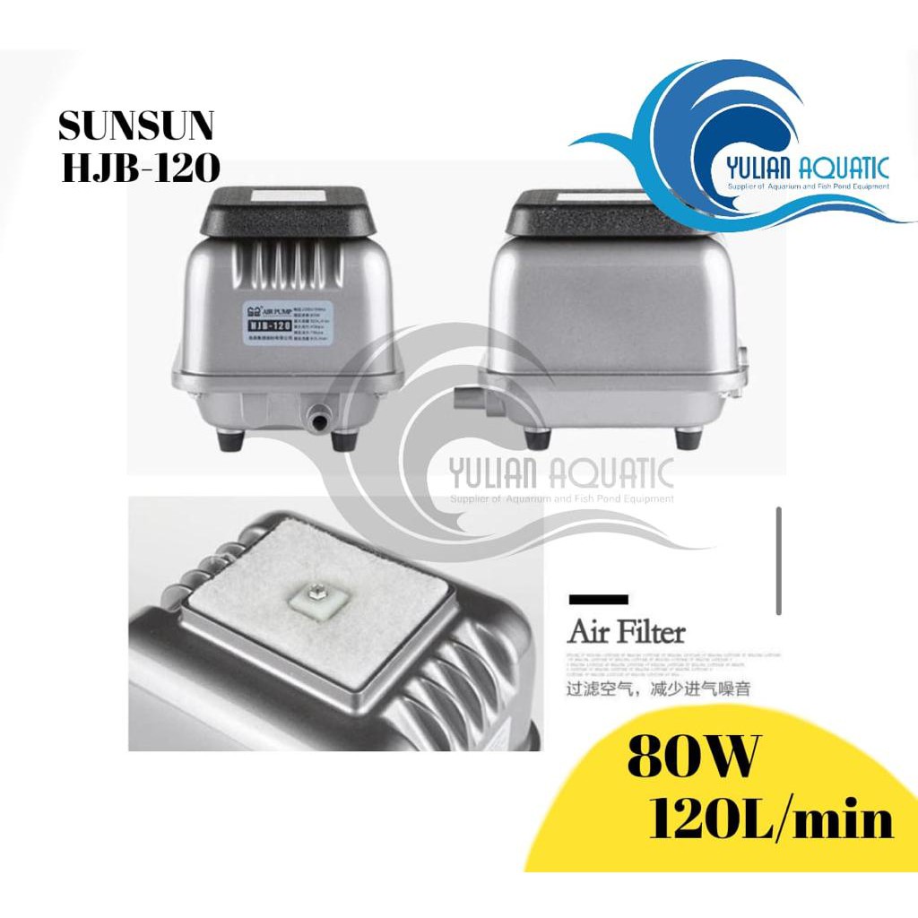 Jual Aerator HJB 120 pompa udara aerasi kolam oksigen bioflok | Shopee ...