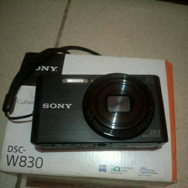 Jual [SOLD] Sony Cybershot DSC W830 Hitam Pocket Camera Digital (BEKAS) | Shopee Indonesia