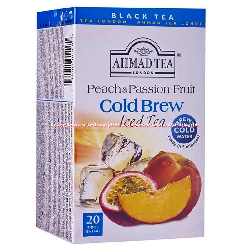 Jual Ahmad Tea Peach Passion Fruit Cold Brew Ice Tea 20bag Teh Hitam ...