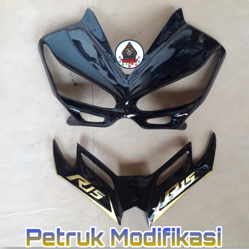Jual Topeng Kedok + Winglet R15 Old V1 V2 Model Yamaha R25 | Shopee ...