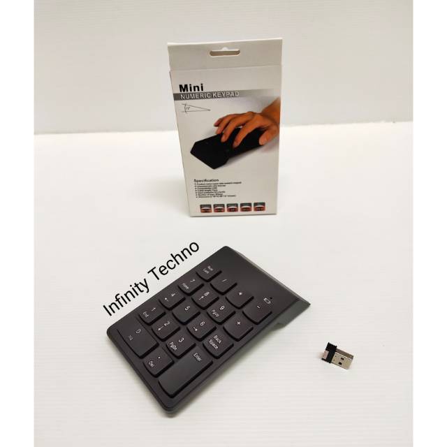 Jual Numeric Keypad Wireless/Keyboard Angka | Shopee Indonesia
