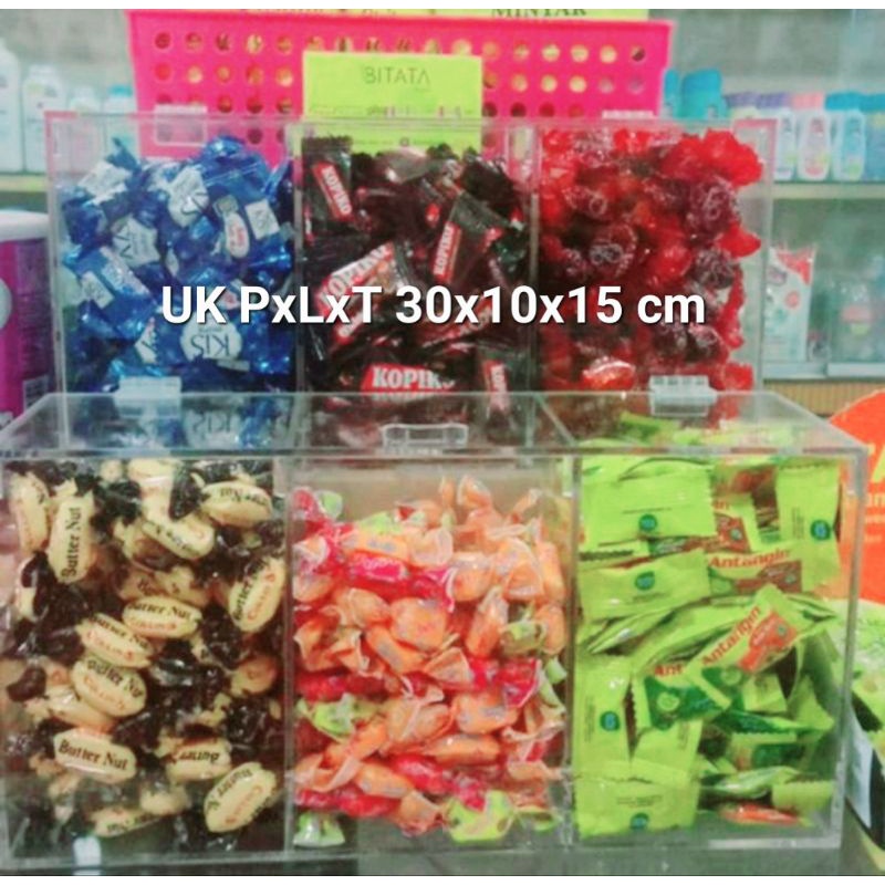 Jual Tempat Permen Akrilik /Akrilik Tempat Kopi dll | Shopee Indonesia