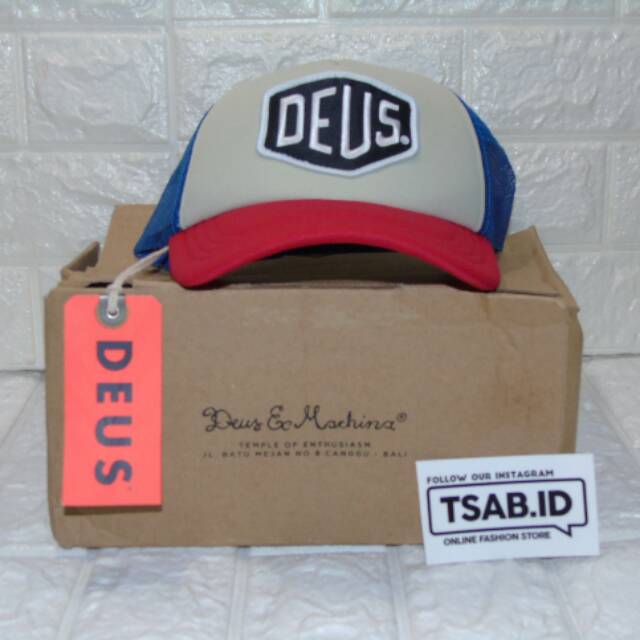 Jual Topi trucker Deus ex machina original | Shopee Indonesia