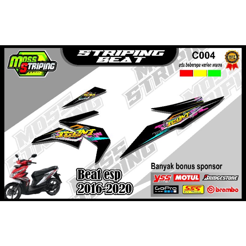 Jual stiker variasi beat esp injeksi stiker motor semi full list icon ...