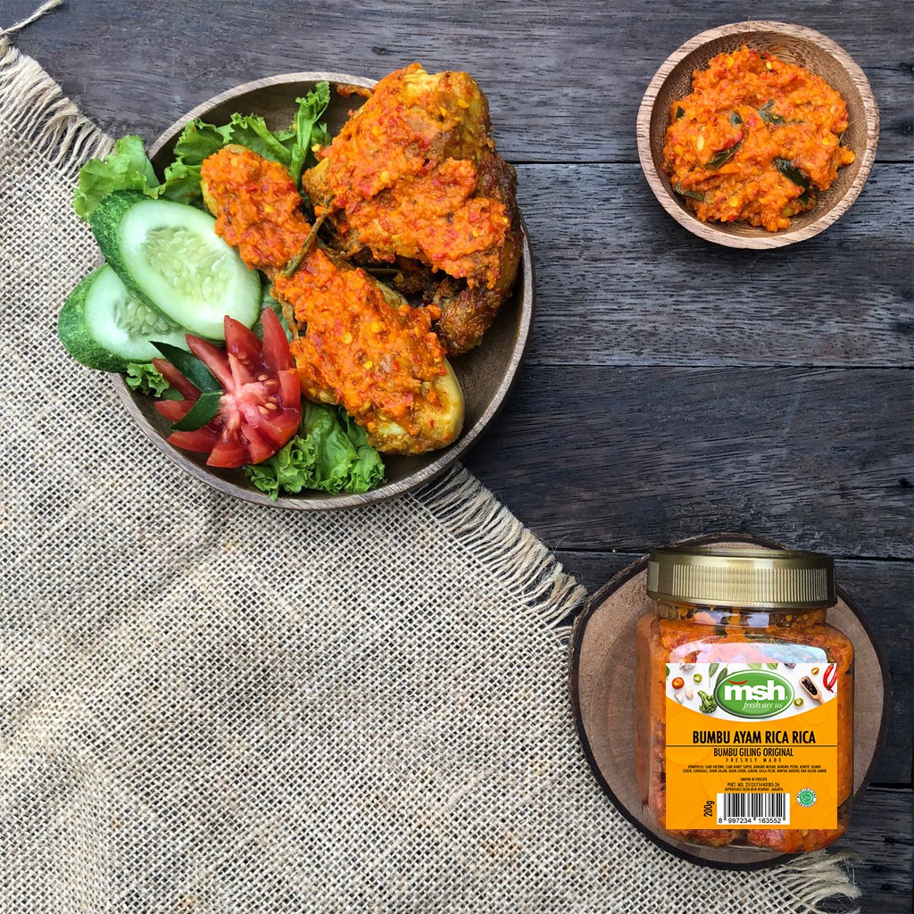 Jual MSH Bumbu Ayam Rica-Rica 200 g | Shopee Indonesia