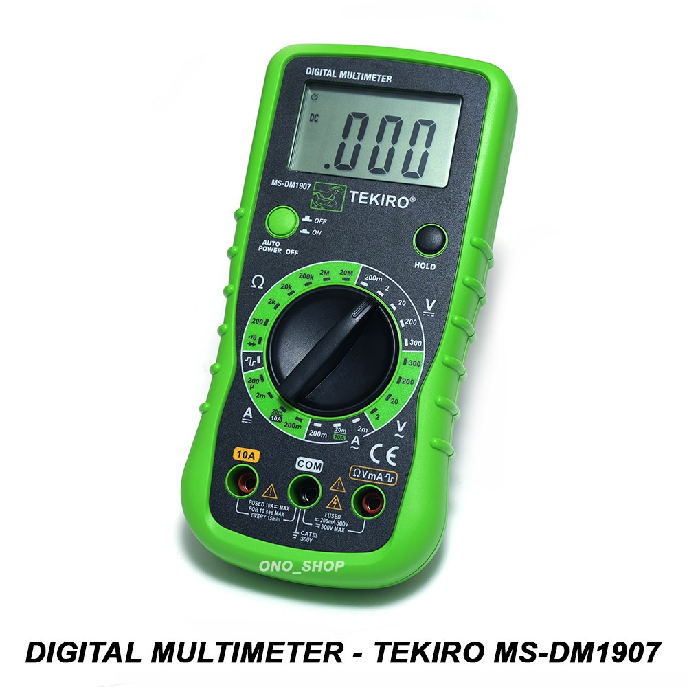 Jual Digital Multimeter - Tekiro MS-DM1907 | Shopee Indonesia