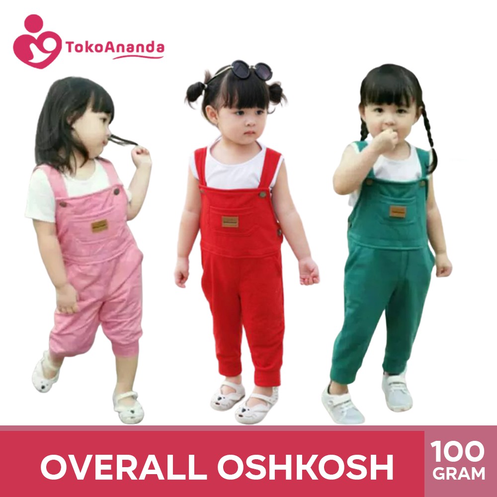 Jual OVERALL OSKOSH PANJANG & PENDEK / ECER & GROSIR PREMIUM / OVERALL ...