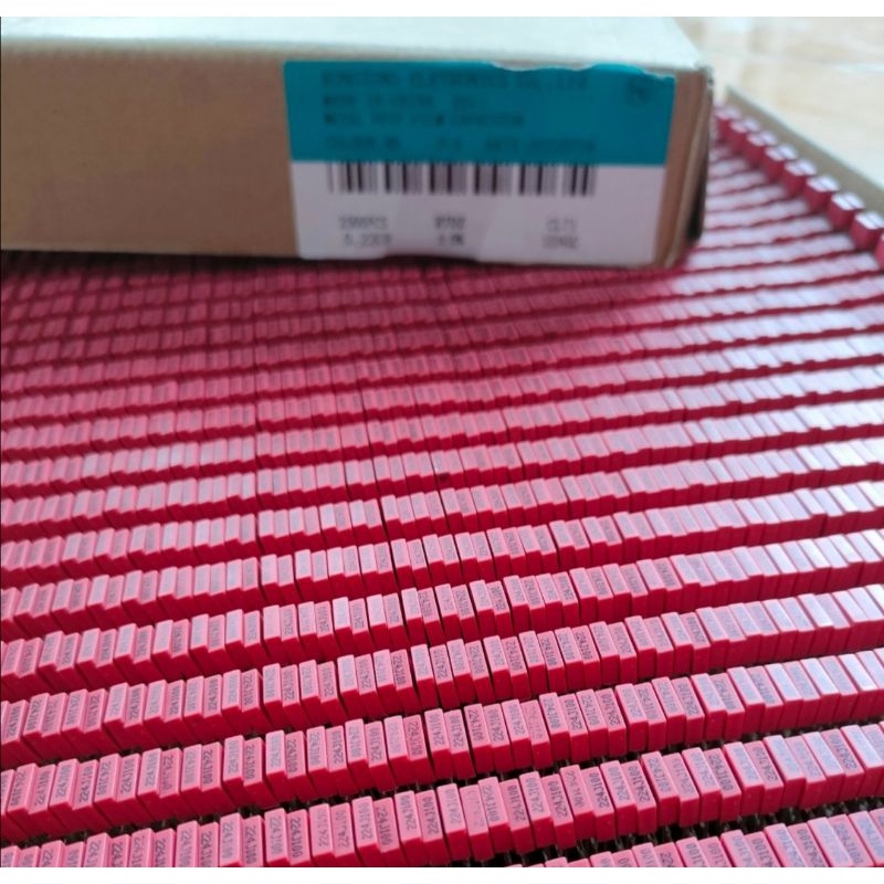 Jual Cap, 100NF, 23NF/223_ 1NF/ 102,..100 VOLT ..MERAH .. | Shopee ...